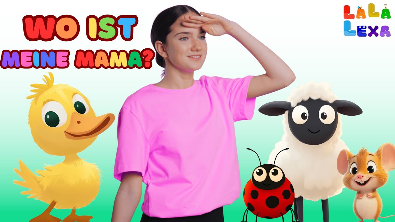 Wo ist meine Mama ? Singen, Tanzen und Bewegen | Kinderlieder # ...