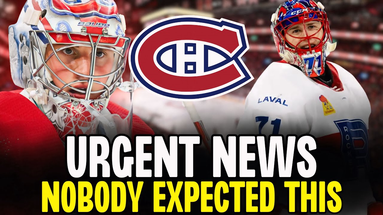 BREAKING NEWS! SHOCKING TWIST WITH THE GOALIE! HABS NATION IS BUZZING ...
