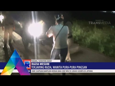 TERTANGKAP MESUM, WANITA INI PURA PURA PINGSAN