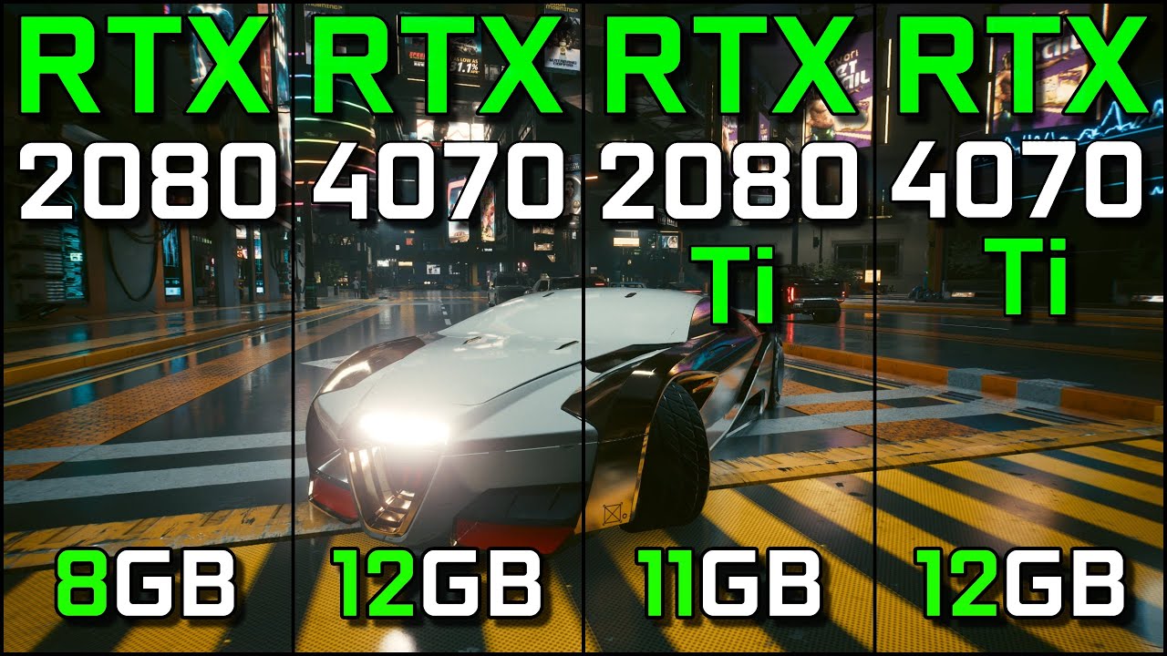 RTX 2080 vs RTX 4070 vs RTX 2080 Ti vs RTX 4070 Ti | Test in 12 Games ...