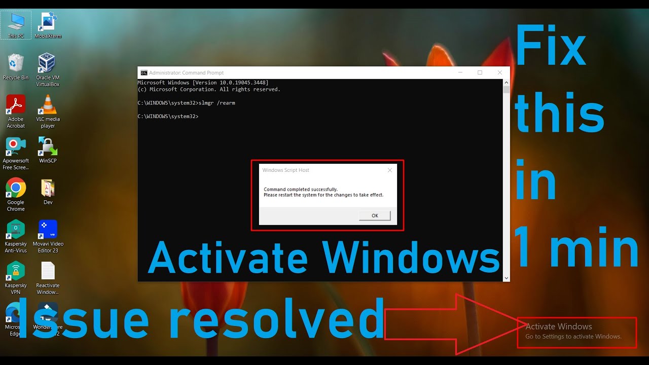 How to Fix "Activate Windows" error on Windows 10 and 11 Latest 2023