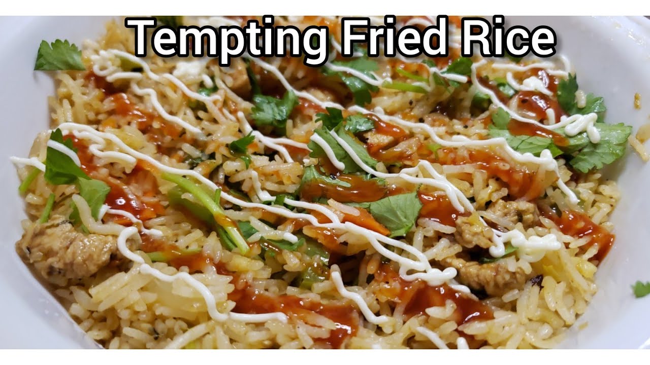 Chicken Fried Rice Street Style| Easy Chicken Fried Rice easy Recipe ...