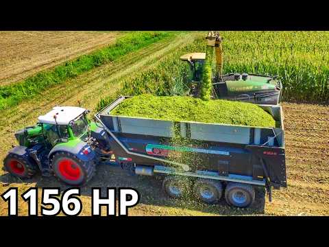 Mısır Parçalama 2026 1156 HP Krone Big X 1180 OptiMaxx