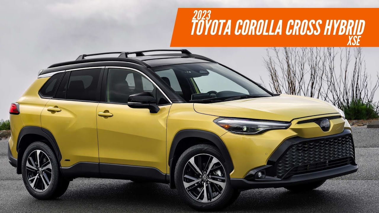 2023 Toyota Corolla Cross Hybrid XSE Acidic Blast - Exterior, Interior ...