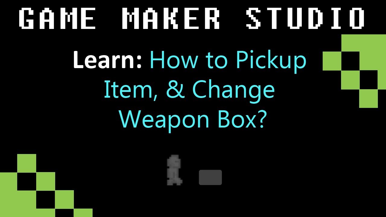 GMS: How to Pickup Item, & Change Weapon Box? - YouTube