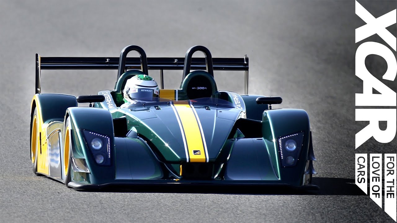 Caterham SP300R, driven on track - XCAR - YouTube