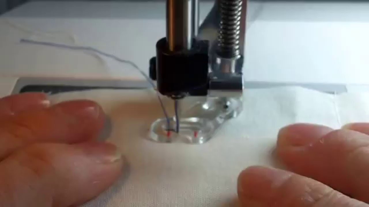 Free Motion - moving the needle too fast - YouTube