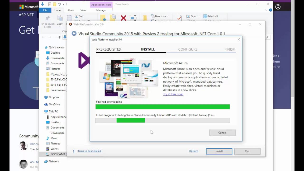Установка microsoft visual studio 2015 express ide