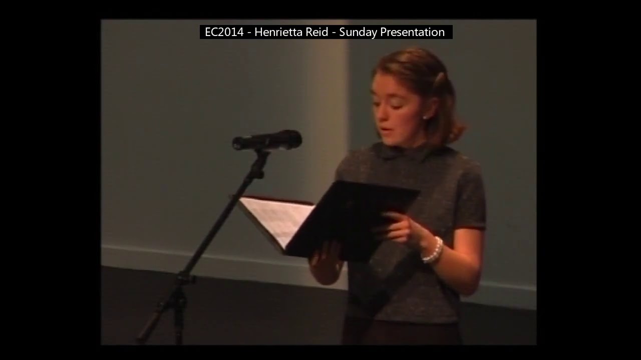 EC2014 - Henrietta Reid - Sunday Presentation - YouTube