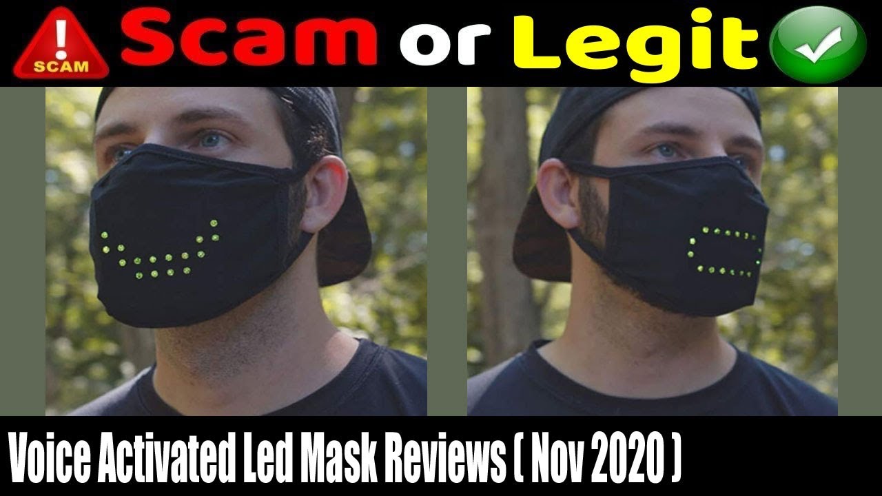 Voice Activated Led Mask Reviews {November 2020} Watch the Complete ...
