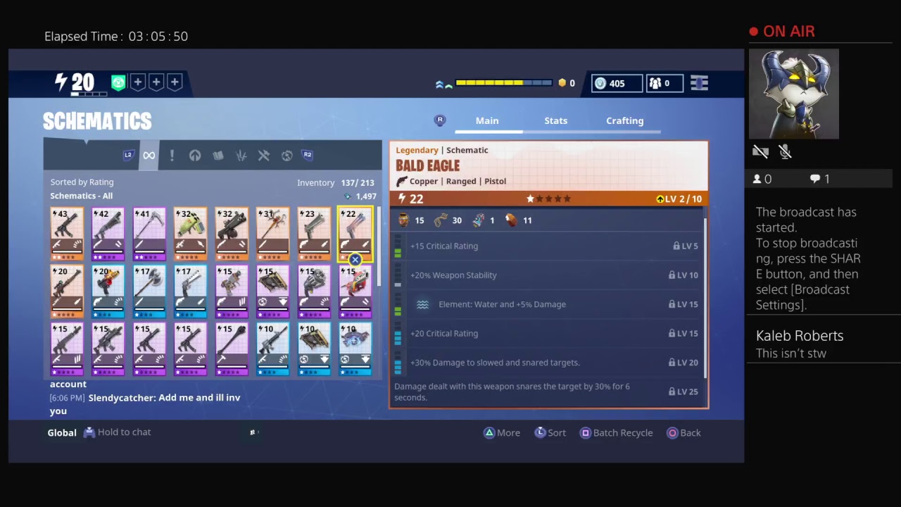 Fortnite stw how to get more storage and more - YouTube