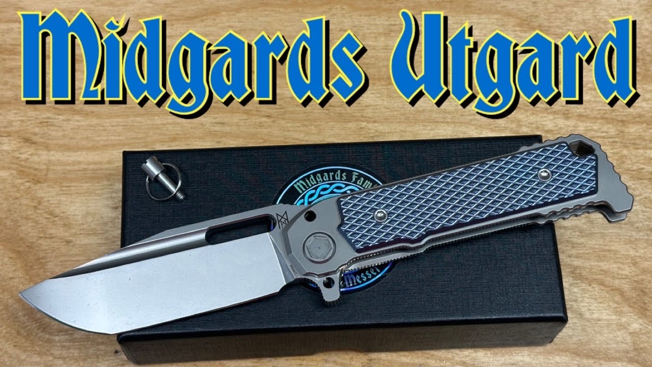 Midgards Utgard Folding knife ! Plus a look at all my Midgards ...