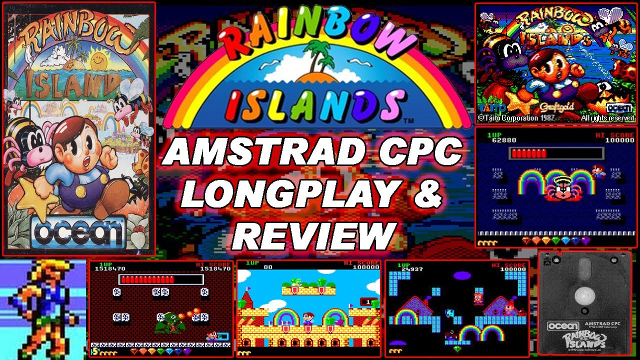 [AMSTRAD CPC] Rainbow Islands - Longplay & Review - YouTube