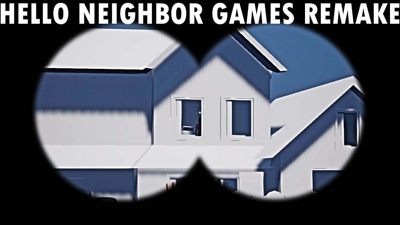 Hello Neighbor DEVGAMM REMAKE | FANGAME GAMEPLAY - YouTube