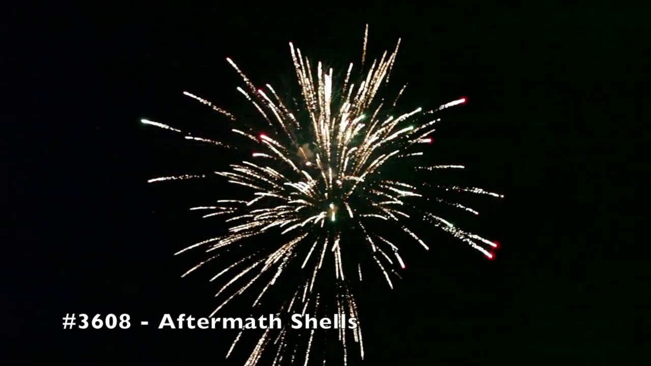 AFTERMATH SHELLS - BIG FIREWORKS - 60 GRAM CANISTER - YouTube
