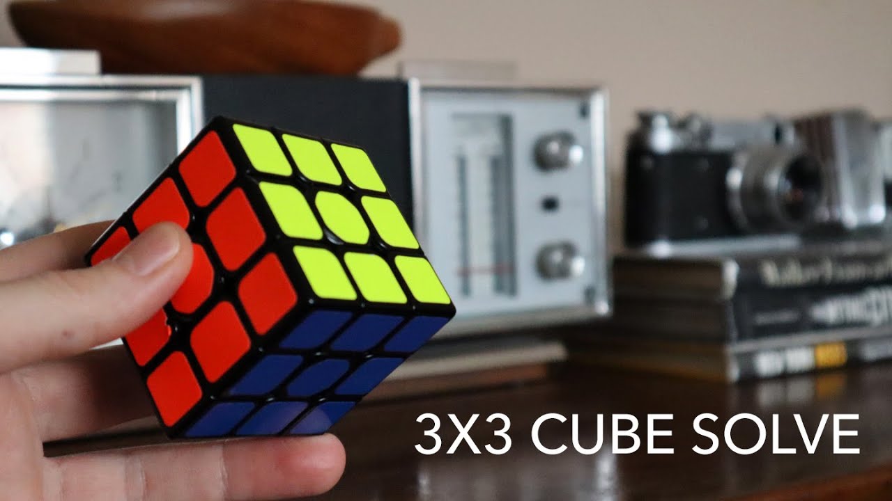 3x3 cube solve - YouTube