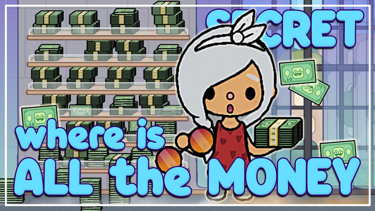💵 The second part SECRET where is ALL the MONEY in Toca Cityland |Toca ...