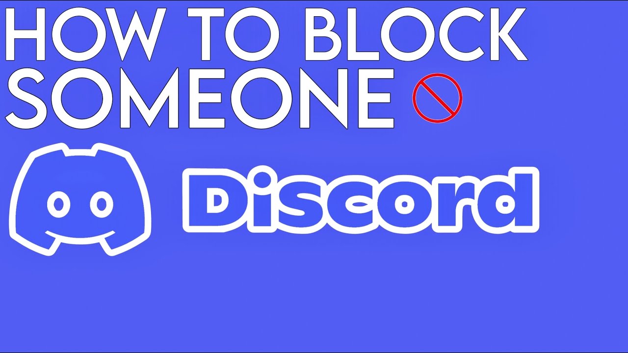 How To Block Someone On Discord | Easy Guide - YouTube