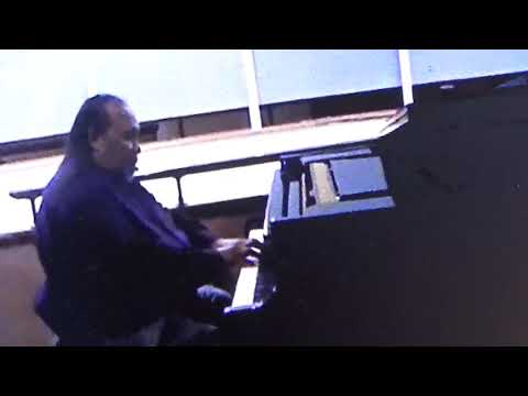 Buruka Tau on the piano in July 2019 - YouTube
