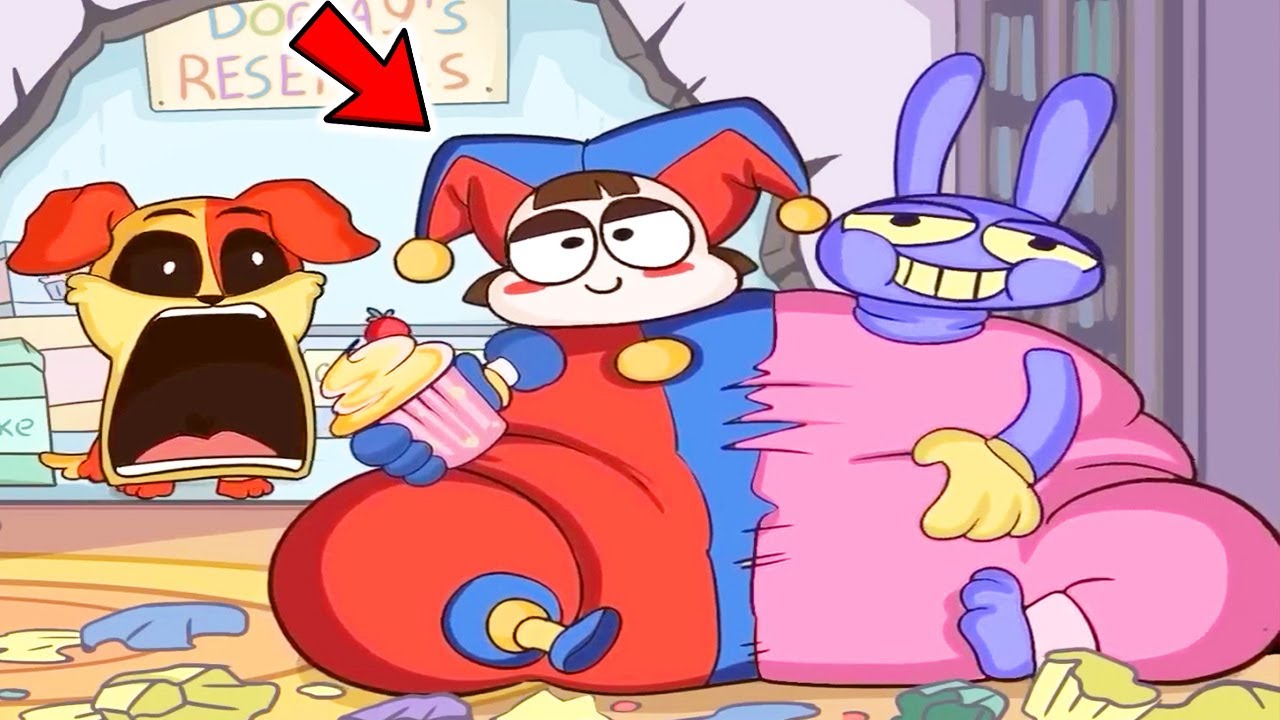 Top 8 Memes | ( The End Of Fat Pomni x Jax Ship ! ) - Poppy Playtime ...