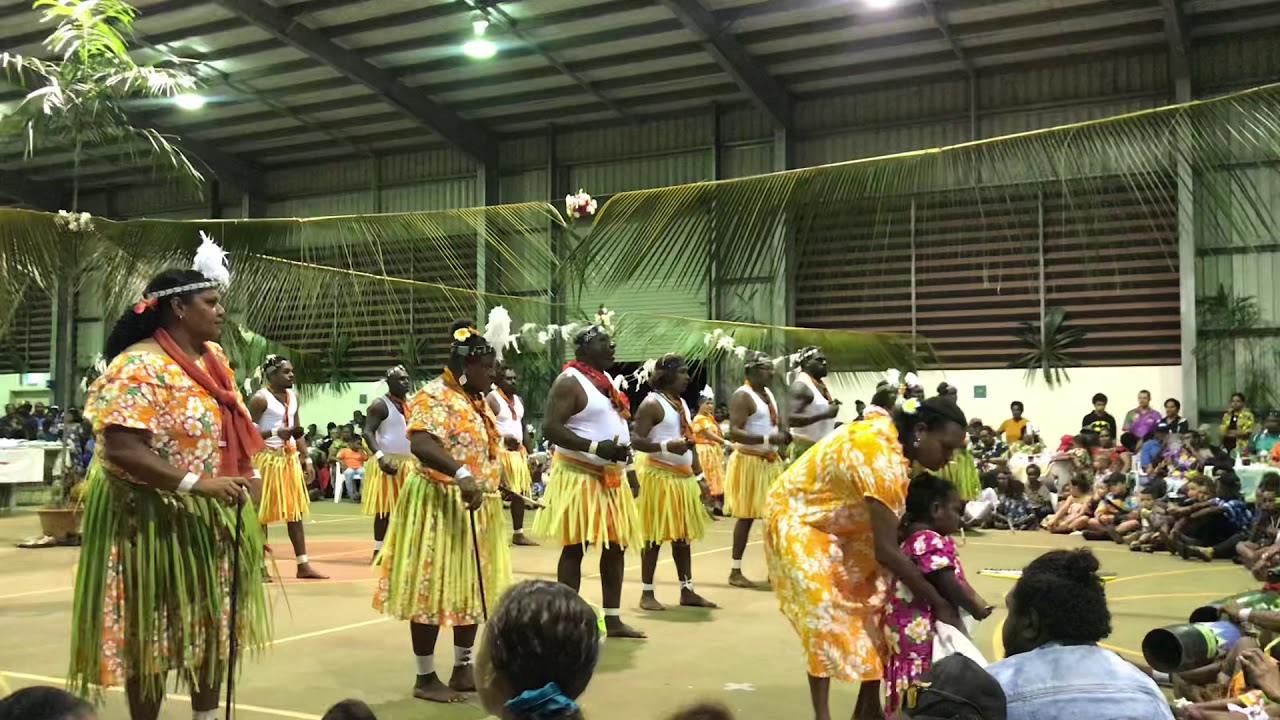 Badu Island Dancers - Ubiri Kubiri Performance, Alau Tombstone ...