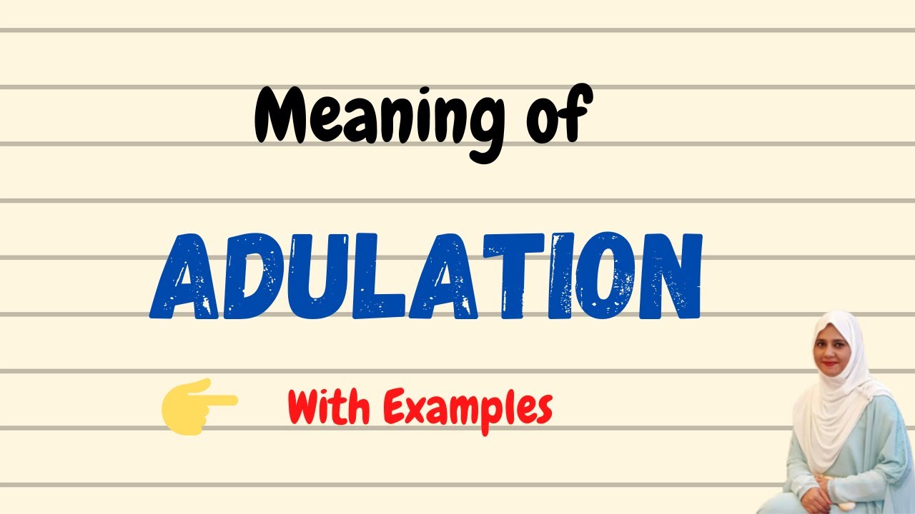 Daily vocabulary | Adulation Meaning | Vocabgram - YouTube
