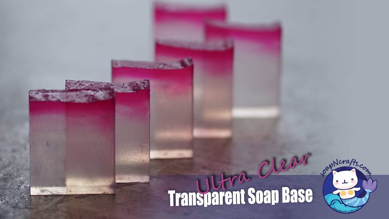 Ultra Clear Transparent Soap Base - M&P Gradient Soap #soapncrafts # ...