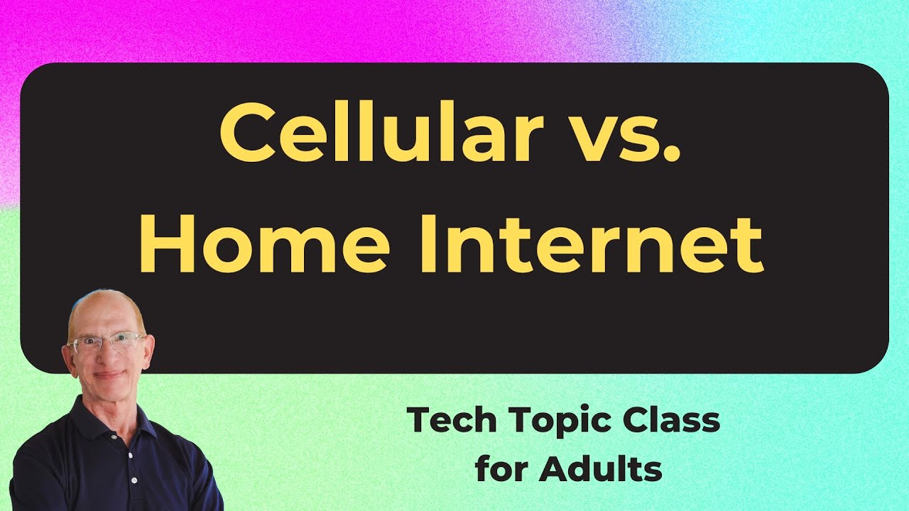 What's the Difference Between Cellular vs Home Internet? - YouTube