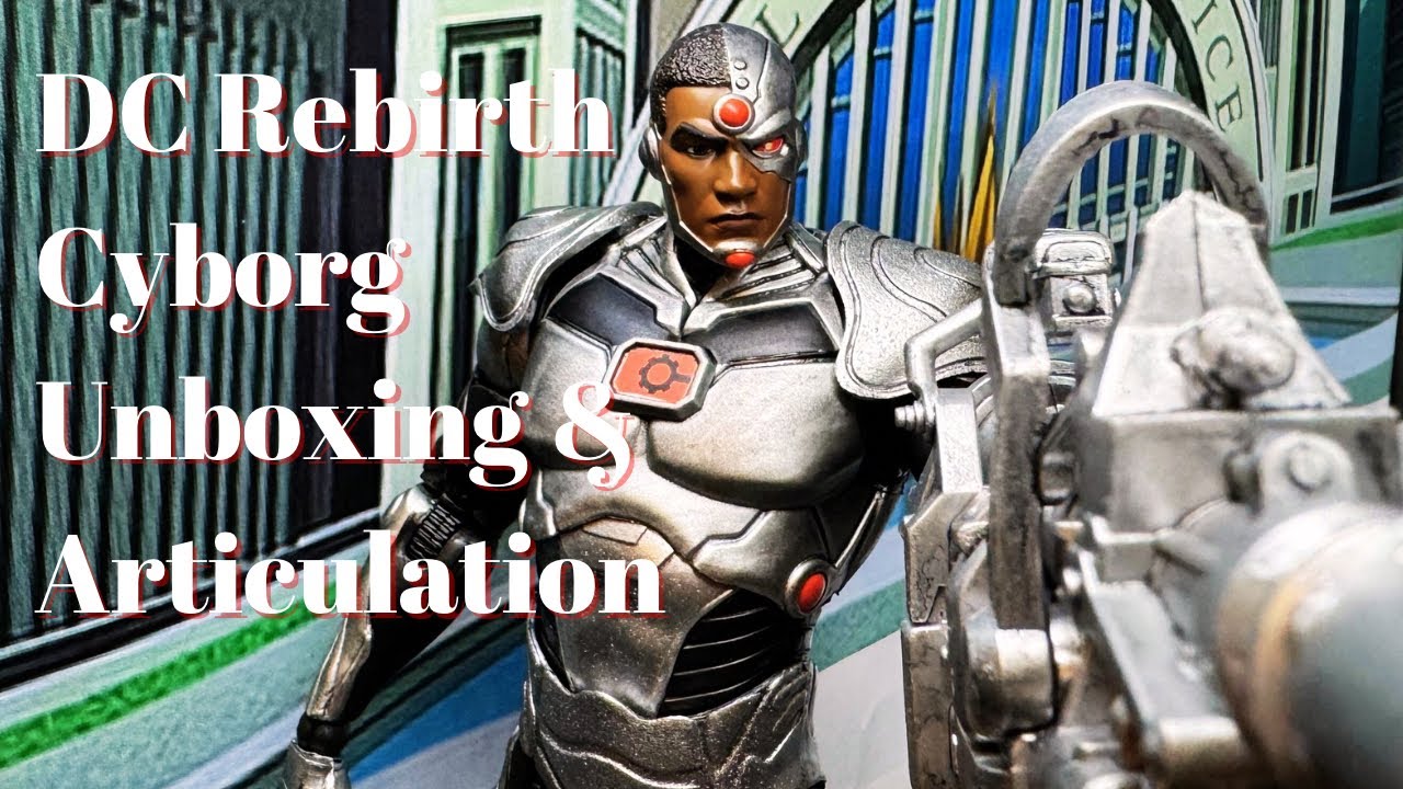 Cyborg DC Rebirth - DC Multiverse McFarlane - YouTube