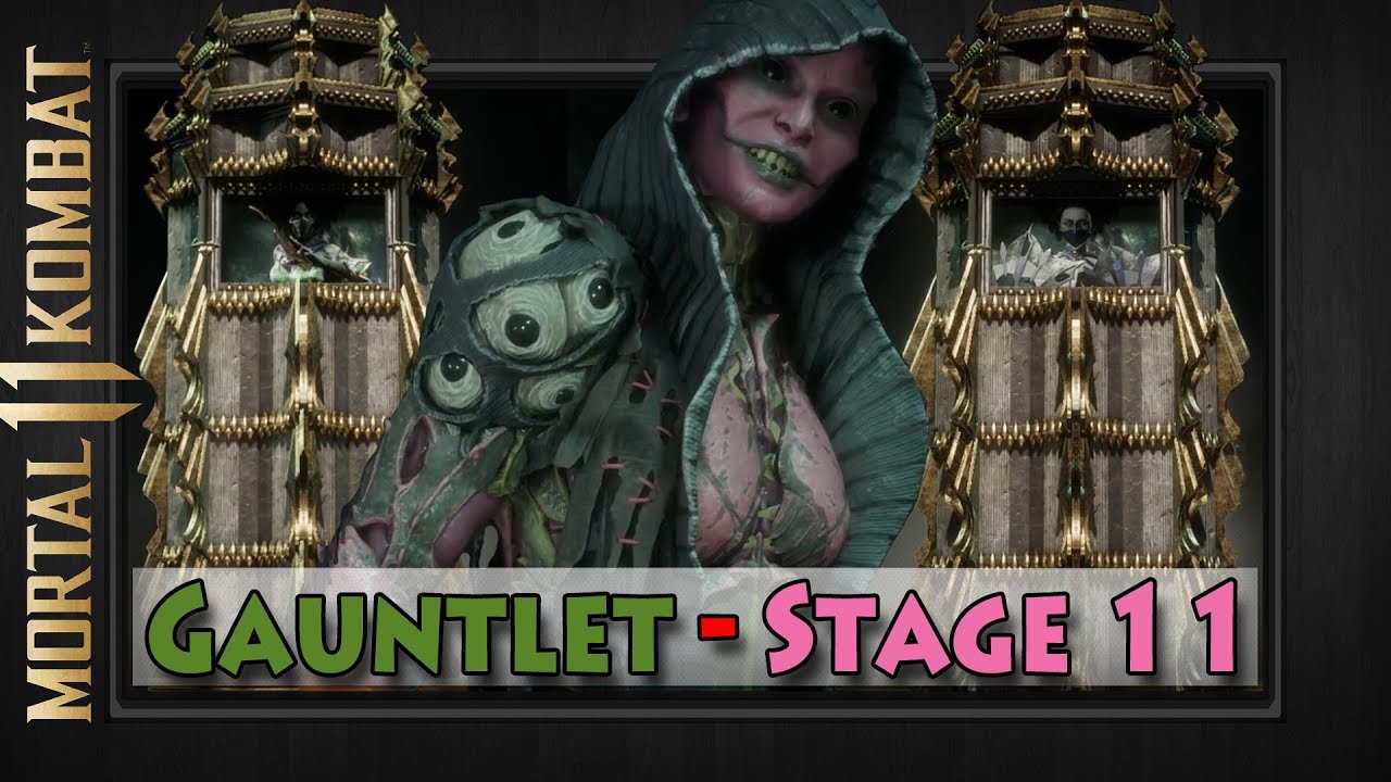 THE GAUNTLET (STAGE 11) | Mortal Kombat 11 | D'VORAH Gameplay Rewards ...