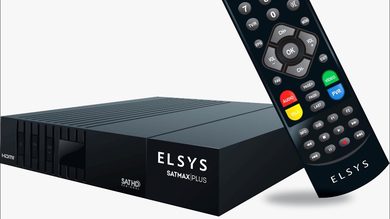 Novo Receptor Satmax Plus da Elsys (Sat HD Regional) - YouTube