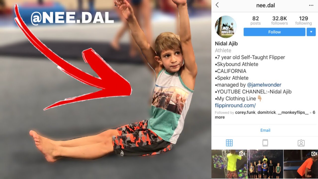 WEBISODE 6: The crazy insane seven-year-old flipper nidal - YouTube