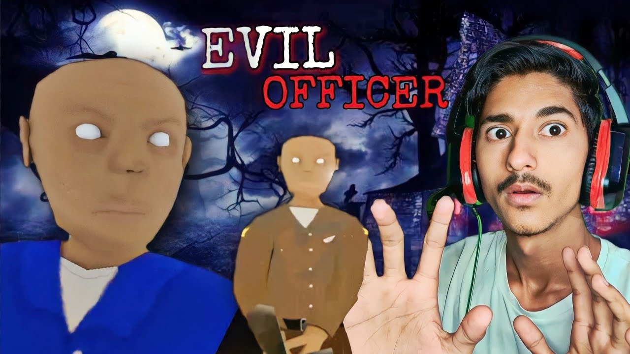CAN I ESCAPE FROM EVIL OFFICER | HORROR GAMEPLAY - YouTube
