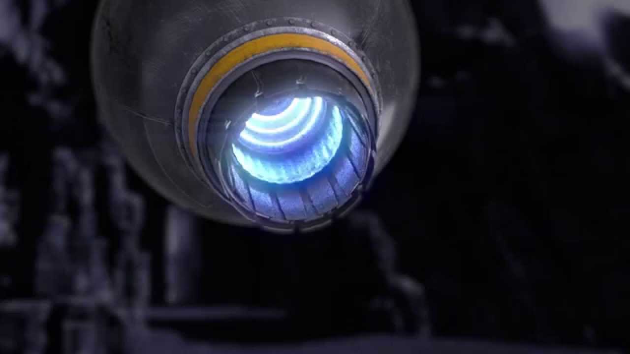 Engine burn test 2 - YouTube