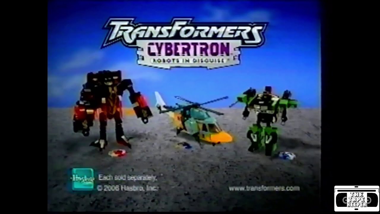 Transformers Cybertron Commercial - 2006 - YouTube