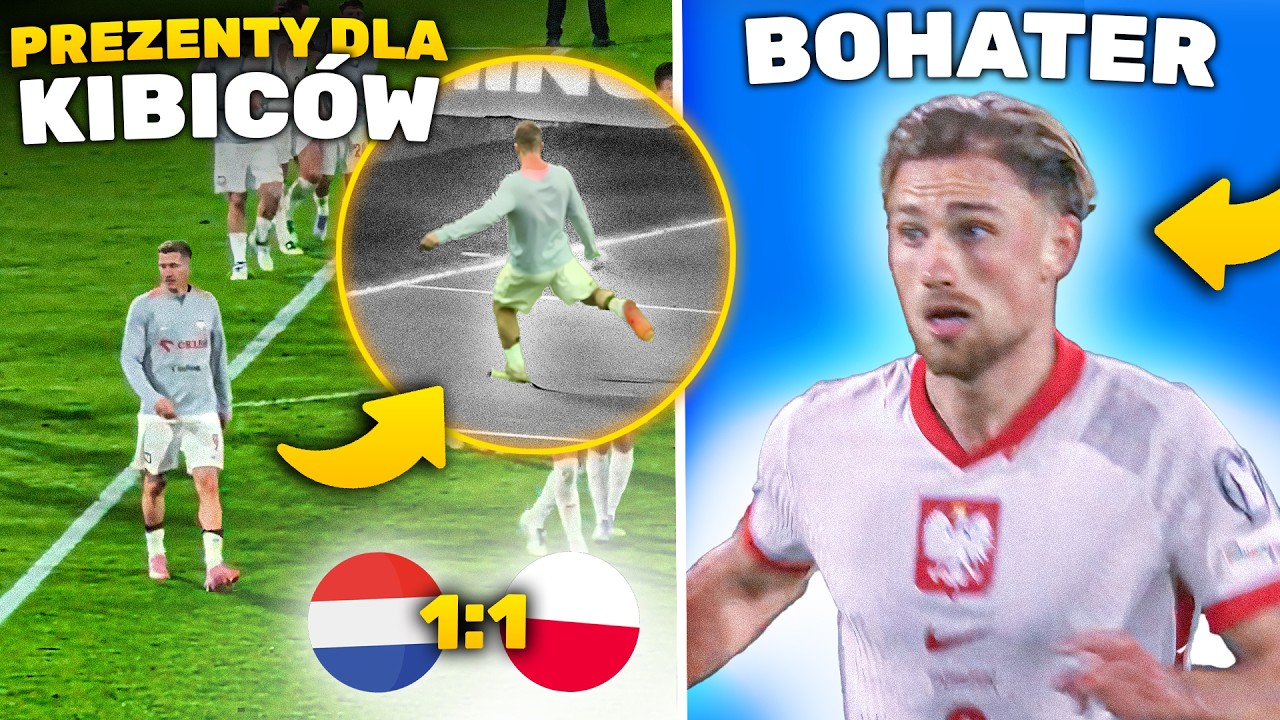 ładny GEST Lewandowskiego po meczu… KIBICE zadowoleni! Matty Cash ...