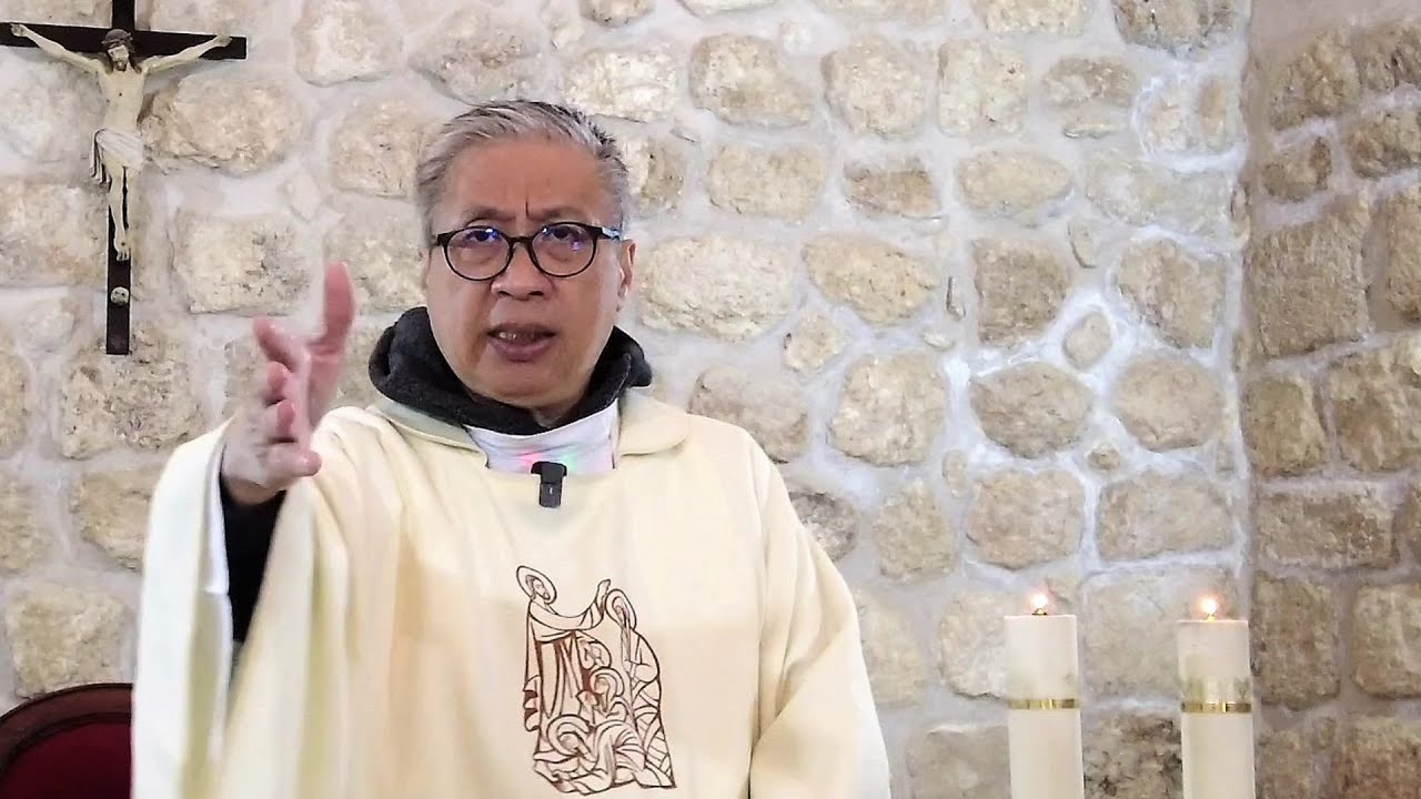 Homily by Fr. Dave at Bethany (Holy Land Pilgrimage 2023) - YouTube