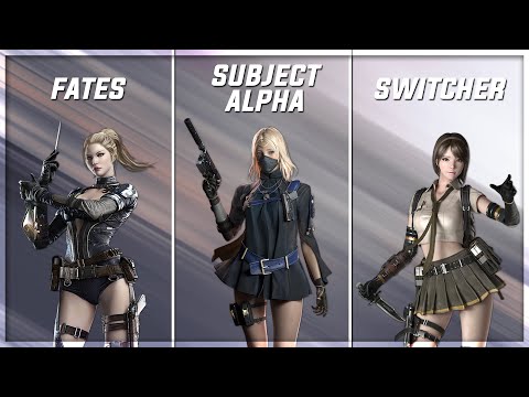 CrossFire 2.0 : SUBJECT ALPHA vs VIP Characters [VVIP Comparison]