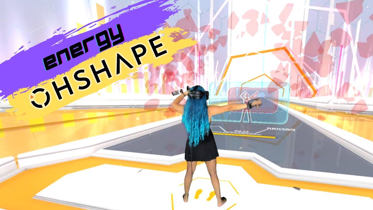 Training to play OhShape - Energy - VR Mixed Reality - YouTube