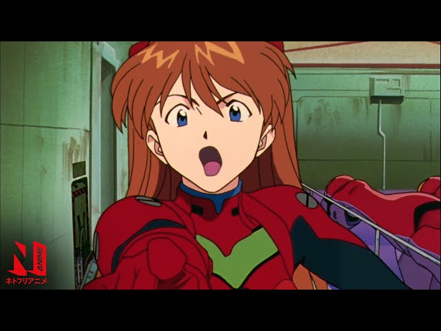 A scene from anime Evangelion deep l…: English ESL video lessons