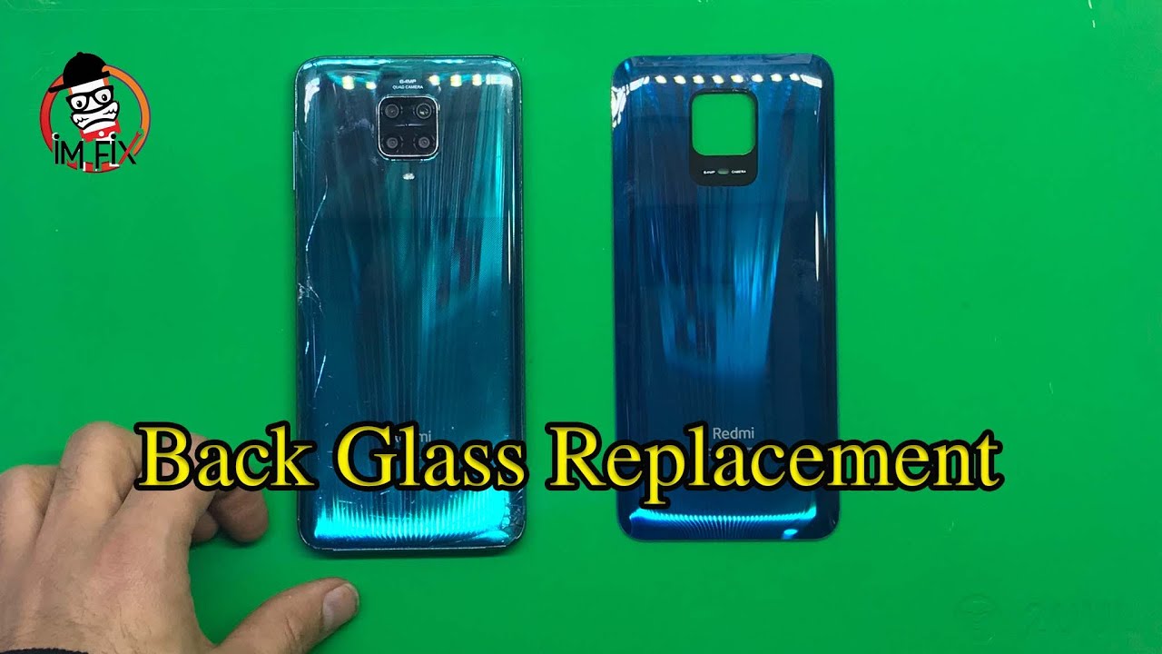 Redmi Note 9 Pro Broken Back Glass Replacement . Redmi Note 9 Pro ...