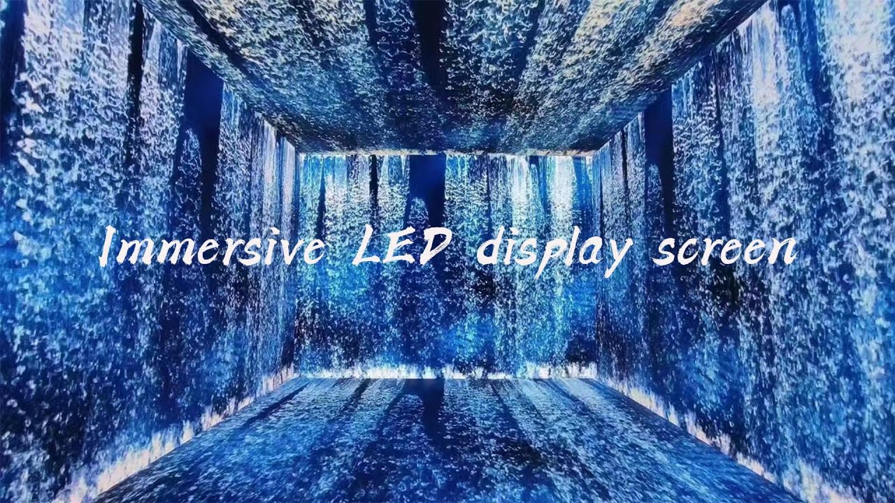 Immersive LED display screen - YouTube