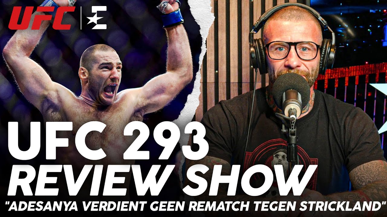 "Adesanya verdient geen rematch tegen Strickland" | Review Show | UFC ...