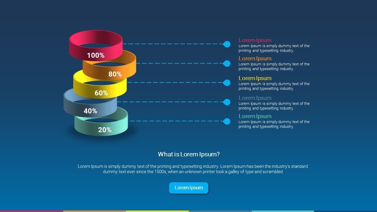 How To Make Infographic 3D Circles in Powerpoint | Powerpoint Show ...