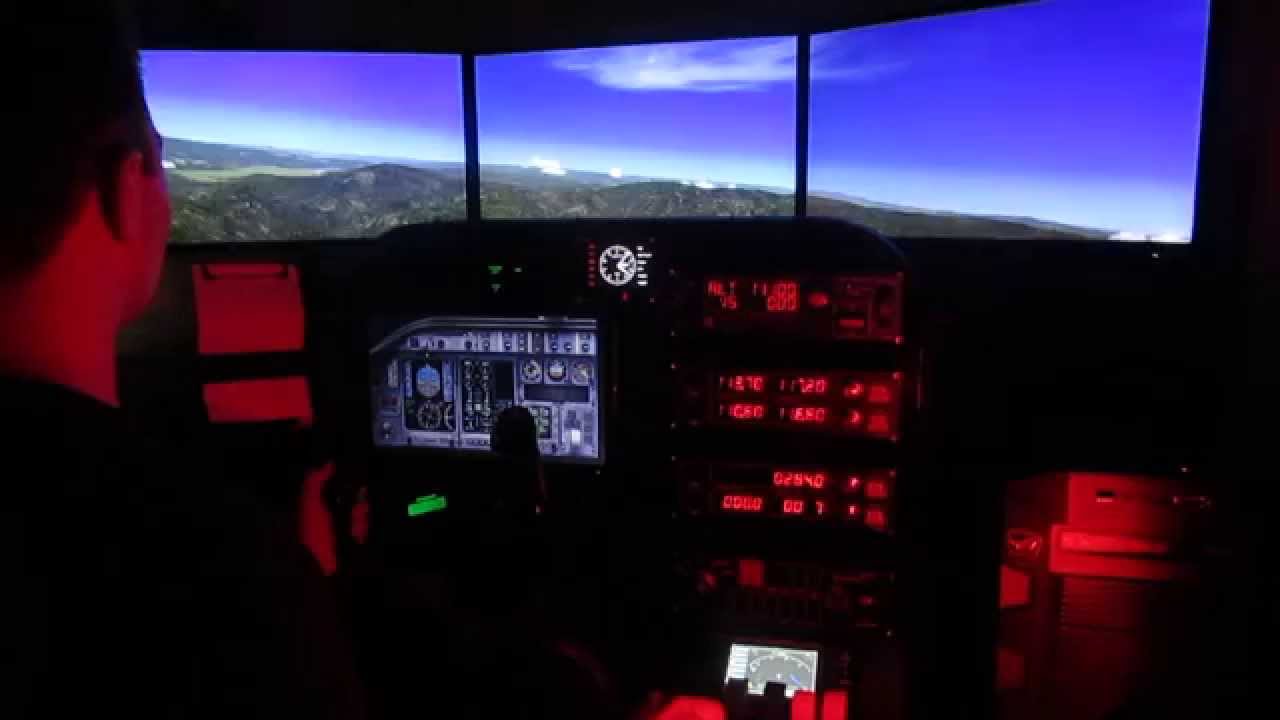 Home Fsx Cockpit With Multiple Monitors In Nvidia Surround