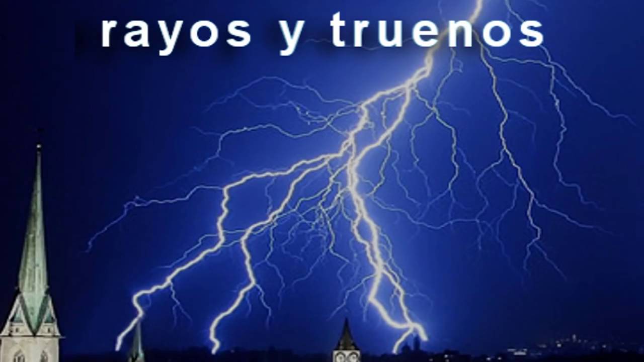 RAYOS Y TRUENOS efectos de sonido - YouTube