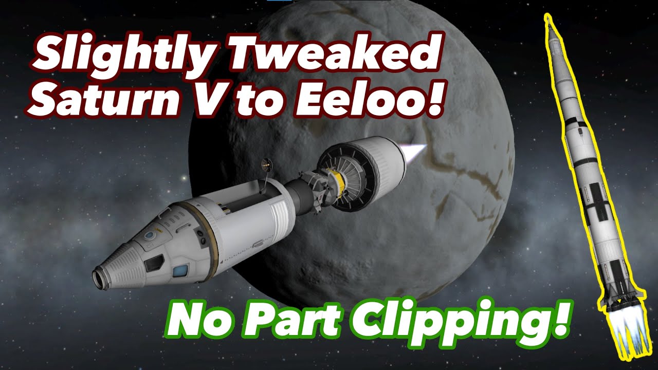 Saturn V Apollo to Eeloo in KSP! - YouTube