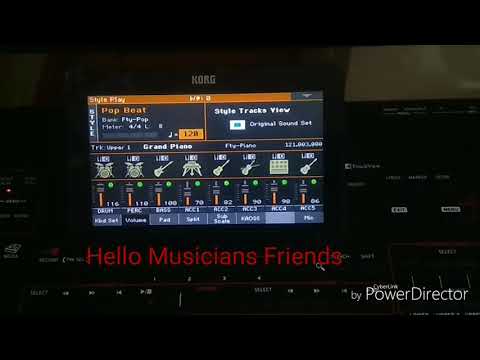 KORG Pa Ritim Yazma, Temel Kurallar - New Style Creating on Korg, Basic Rules