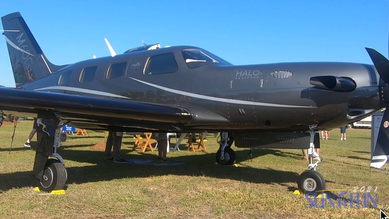 Sun 'n Fun 2021 Piper Shows Autoland Equipped M600 - YouTube