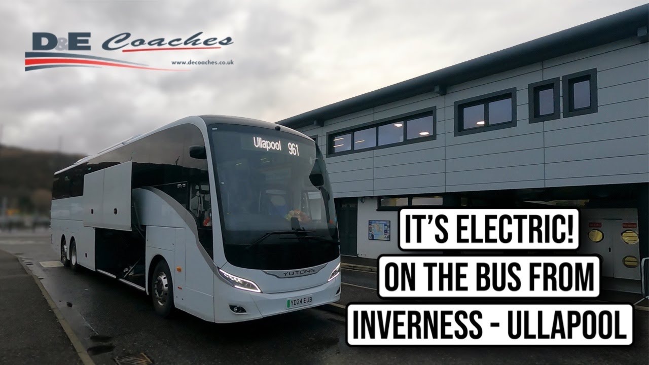 It’s Electric! On the Bus From Inverness - Ullapool - YouTube